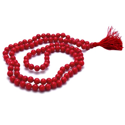 Red Sandalwood Mala, Rakt Chandan Mala, Red Chandal Rosary